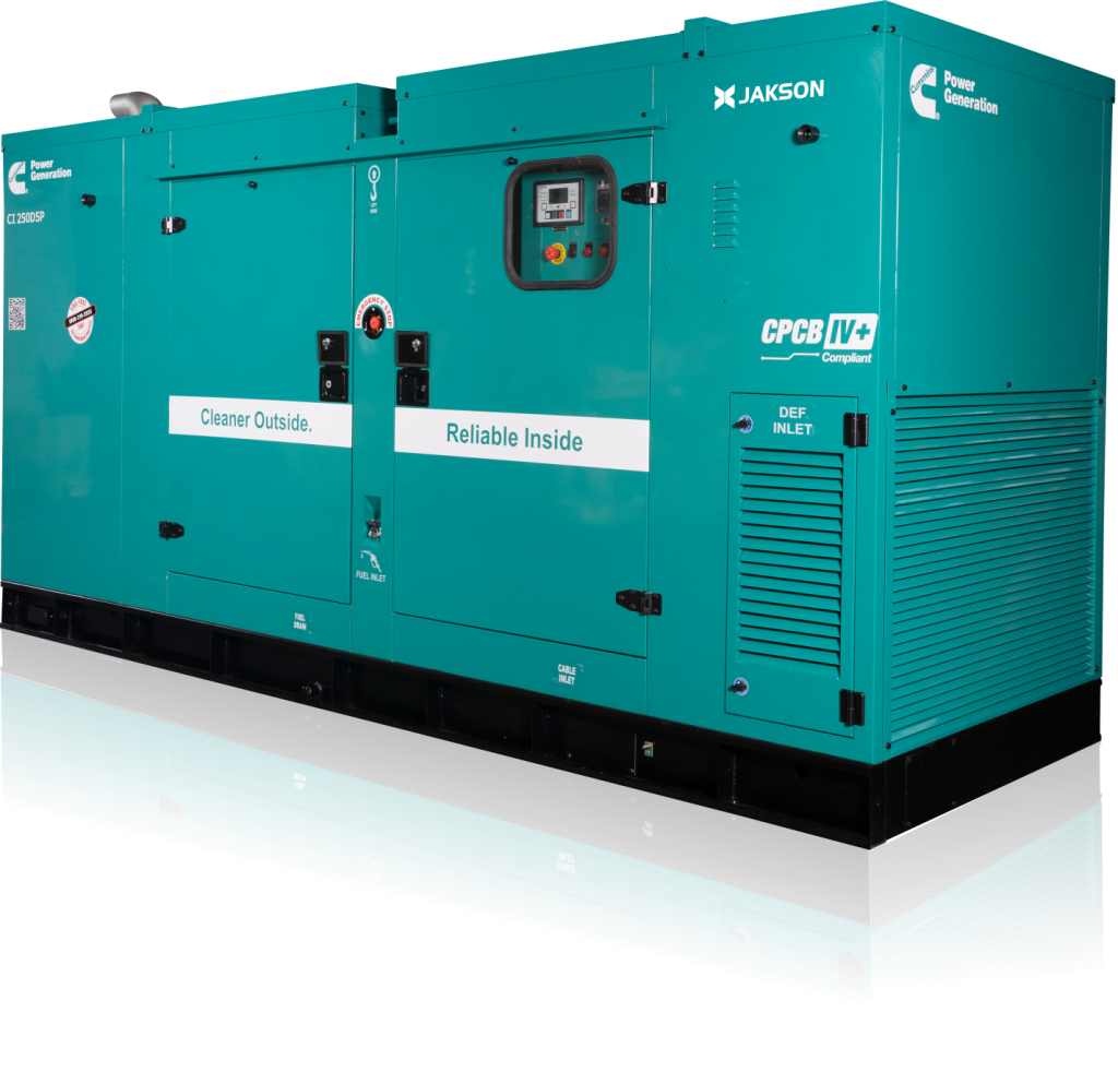 Industrial Diesel Genset For Industries | Jakson Cummins-Powered DG ...